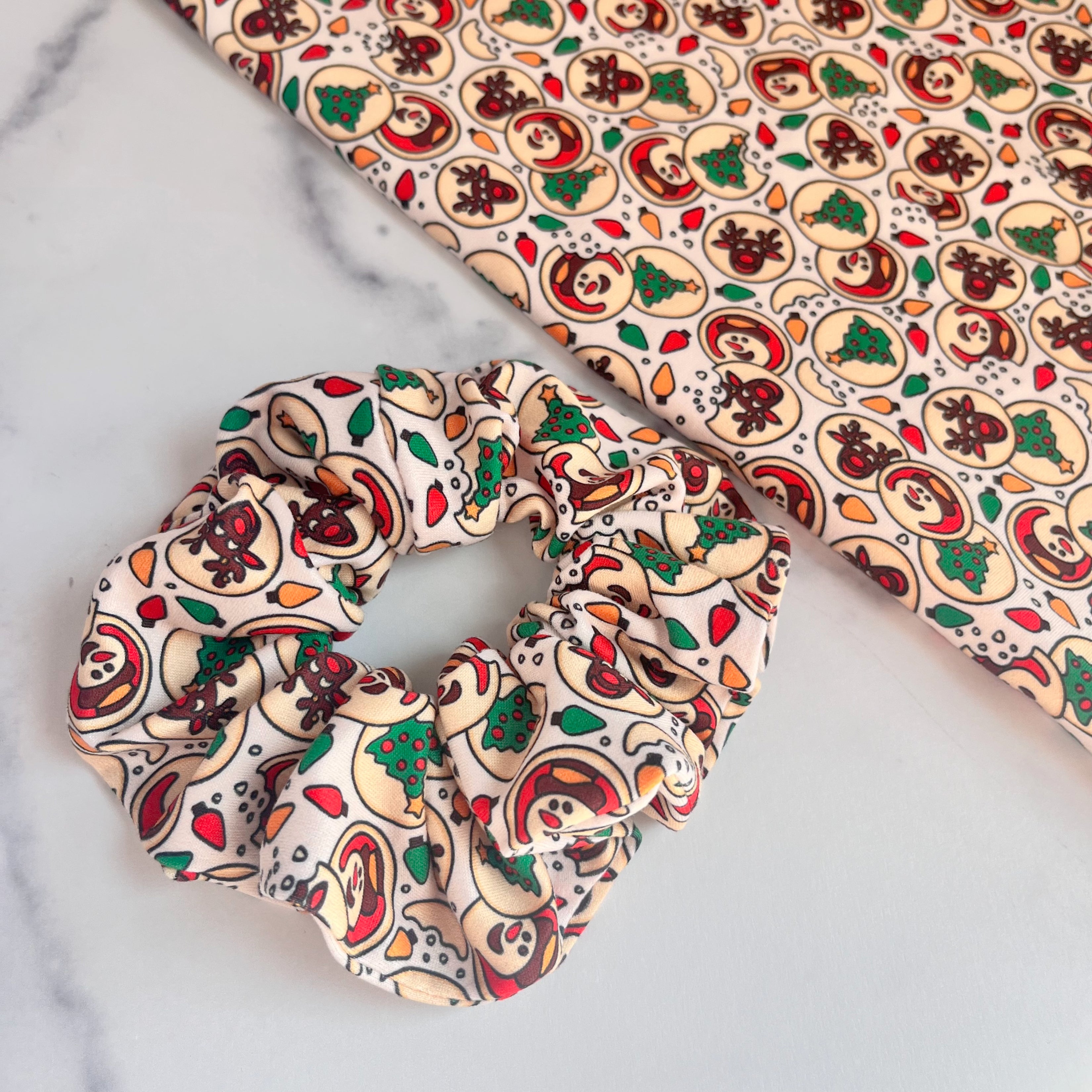 Christmas Cookies Scrunchie – HarpsHobbies